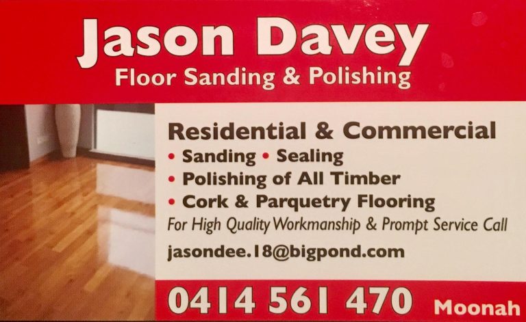 Jason Davey Floor Sanding & Polishing - Palawa Business Hub
